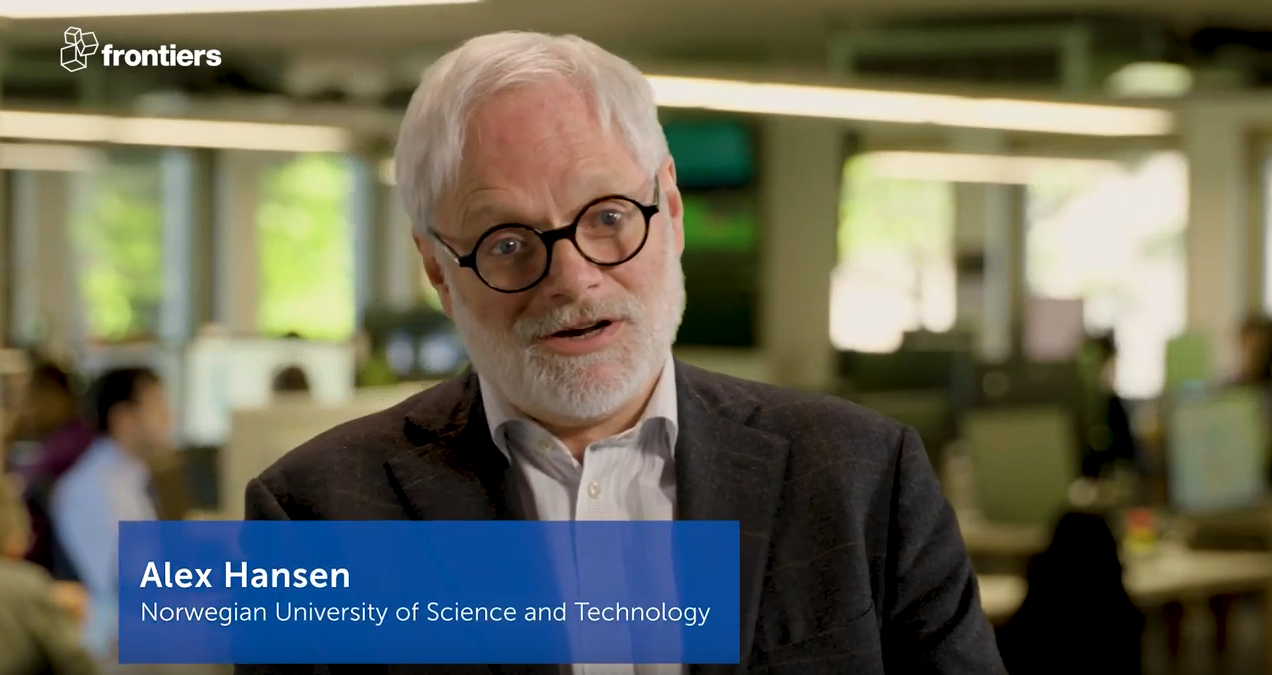 Director of PoreLab, Professor Alex Hansen, speaks about Open Science ...